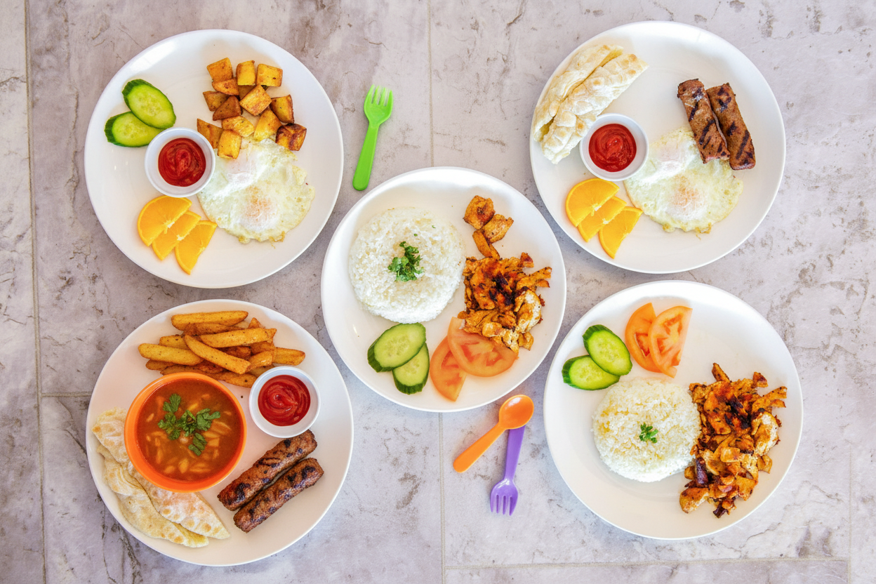 Kids Menu - Children's Meals | Simurgh Bakery