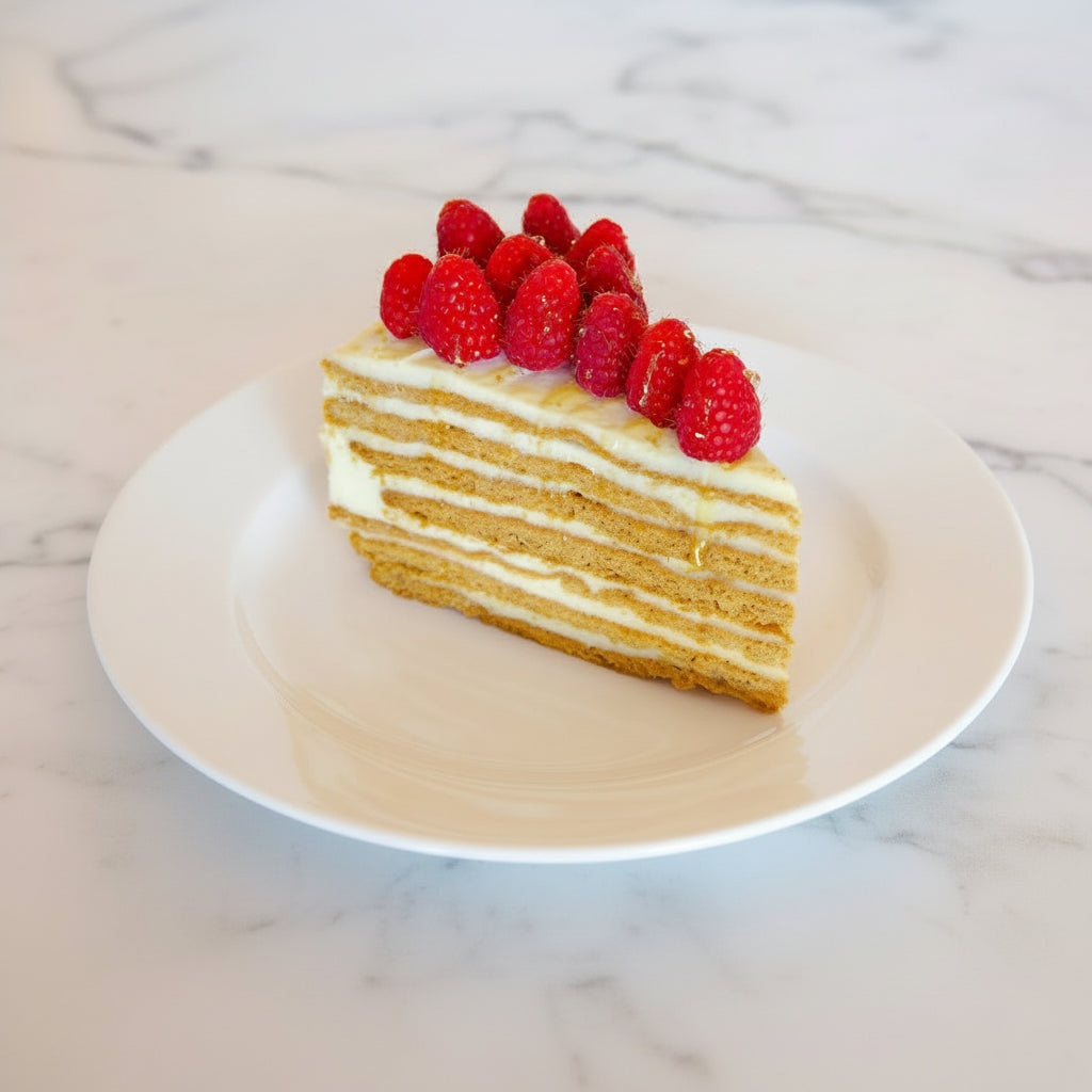 Honey Cake Medovik | Russian Layered Cake Emeryville | Simurgh Bakery